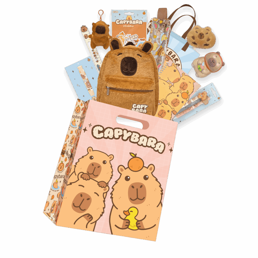 Capybara Showbag | Cute Capybara Bag Novelty Gift Australia